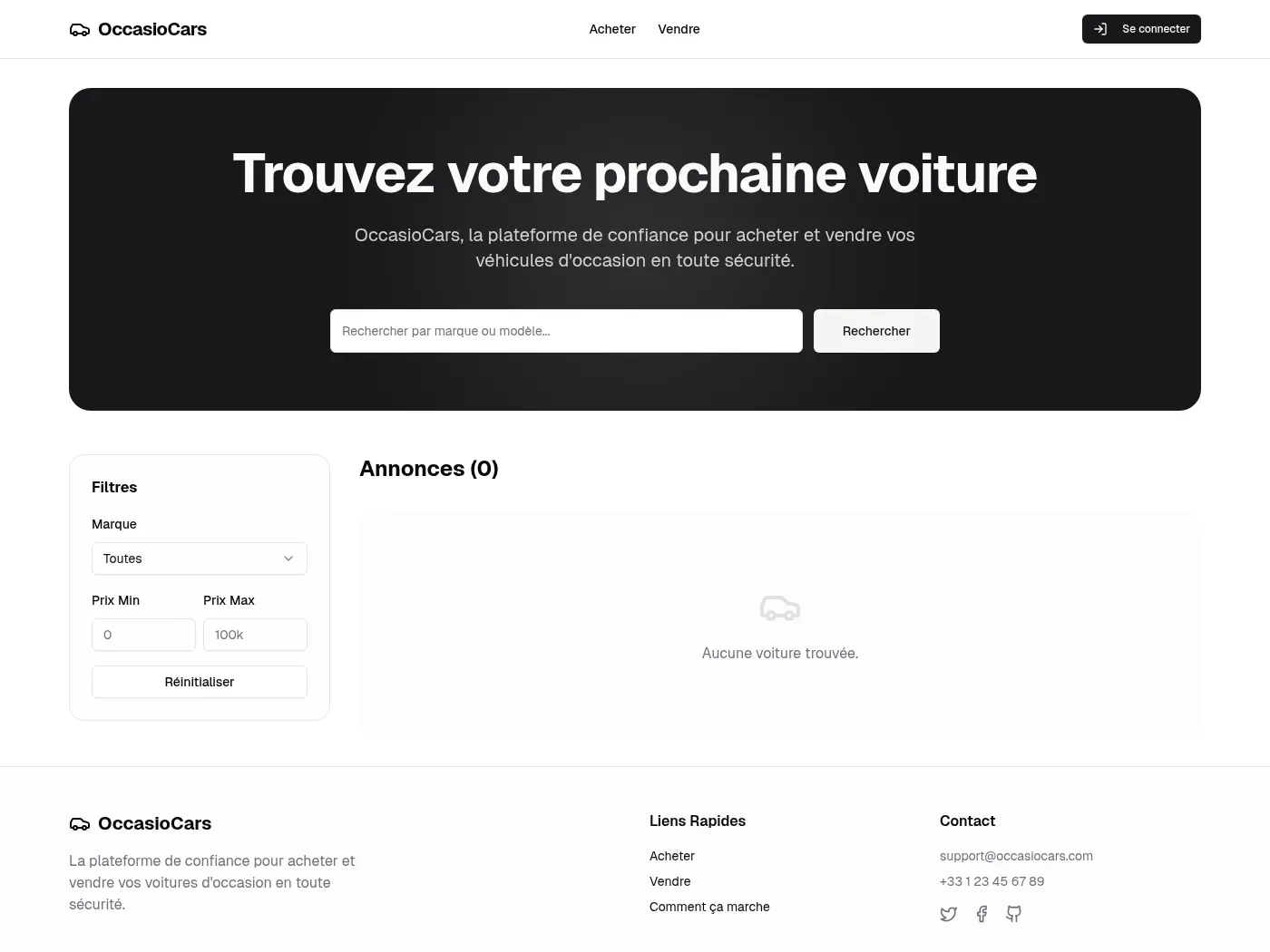 OccasioCars Marketplace