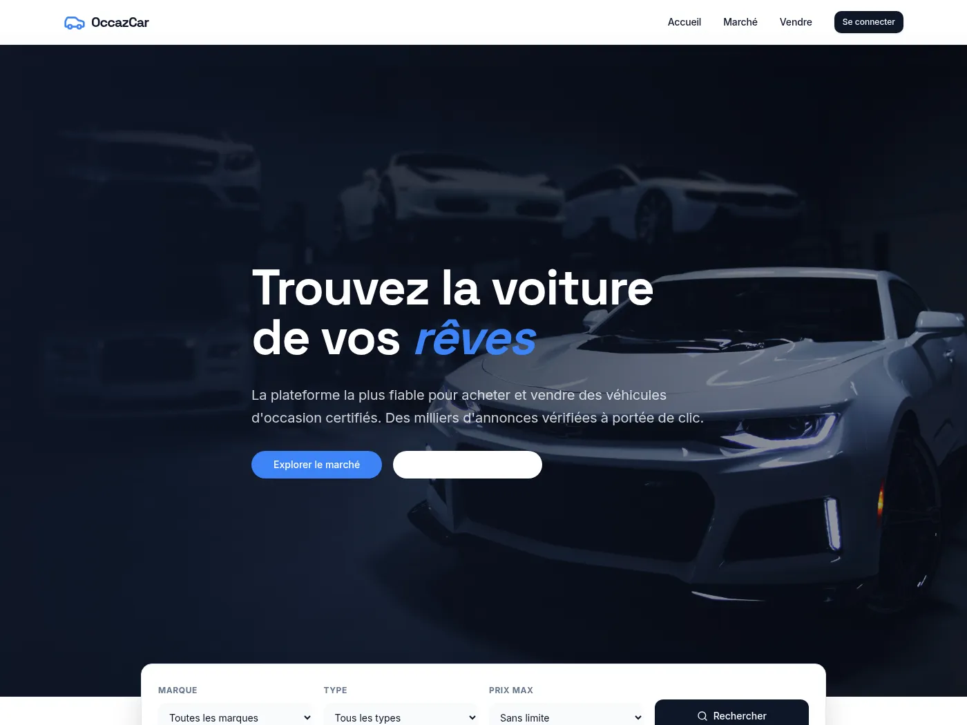Occaz Car Marketplace