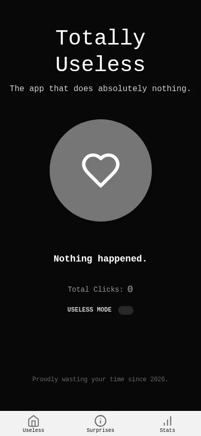 Totally Useless App