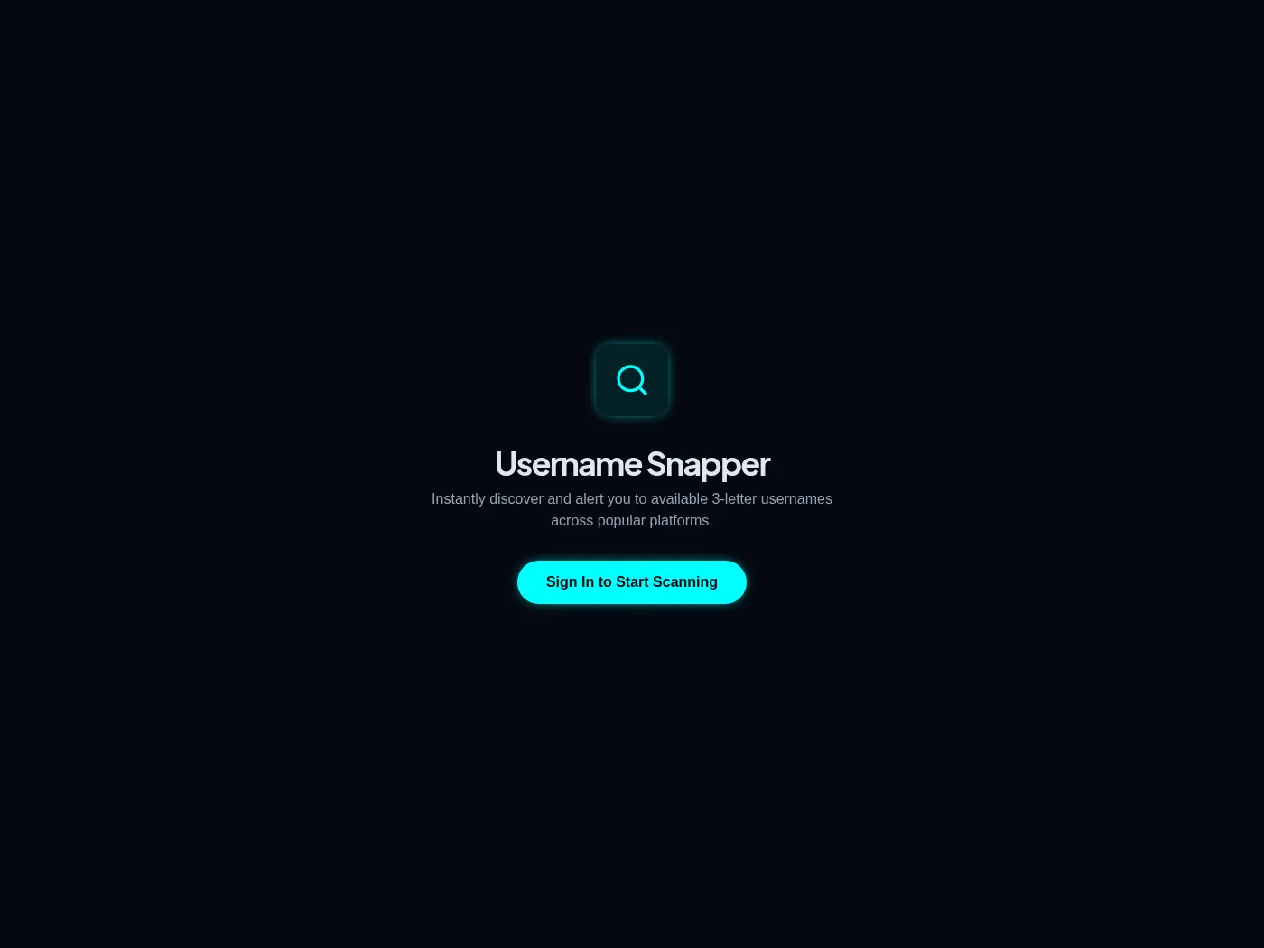 Username Snapper Bot