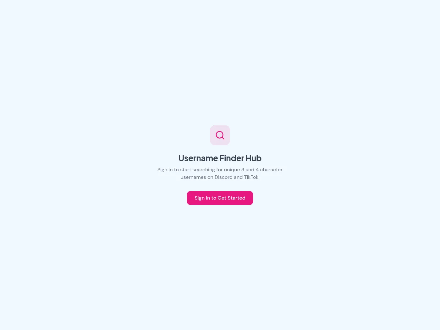 Username Finder Hub