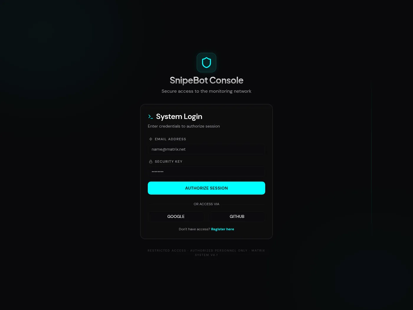 Username SnipeBot