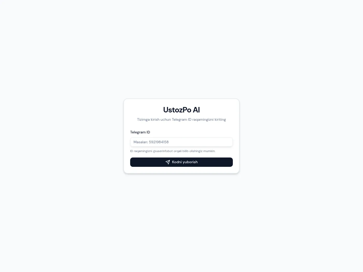 UstozPo AI