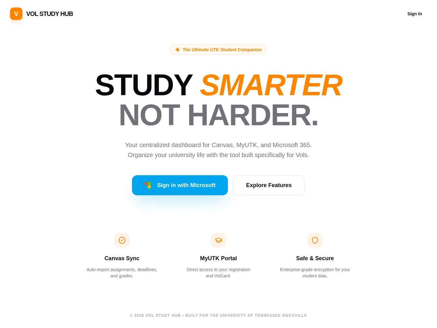 Vol Study Hub