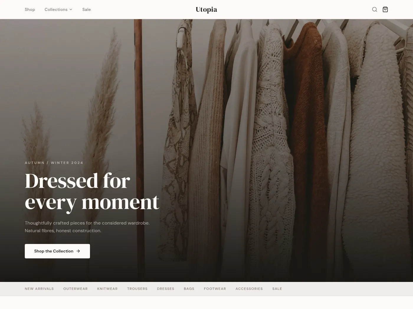 Utopia Shop Dashboard