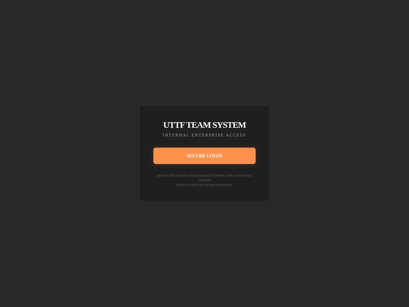 UTTF Team System
