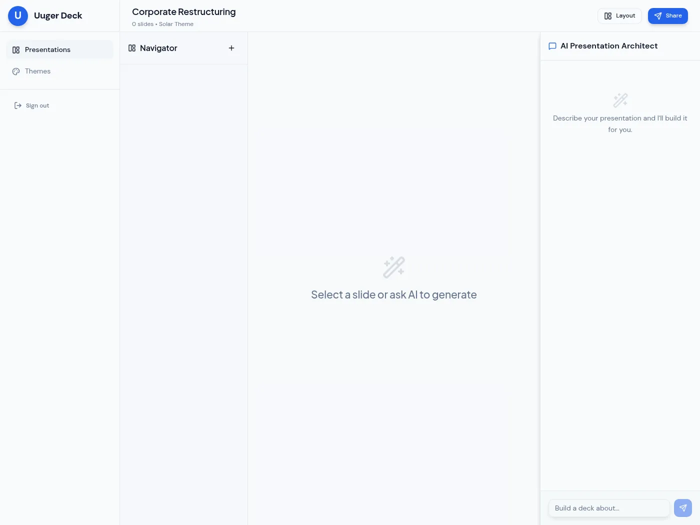 Uuger Pitch Deck