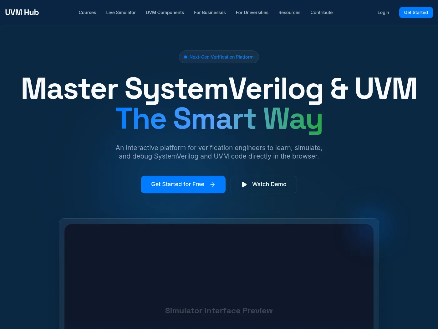 UVM Hub Portal