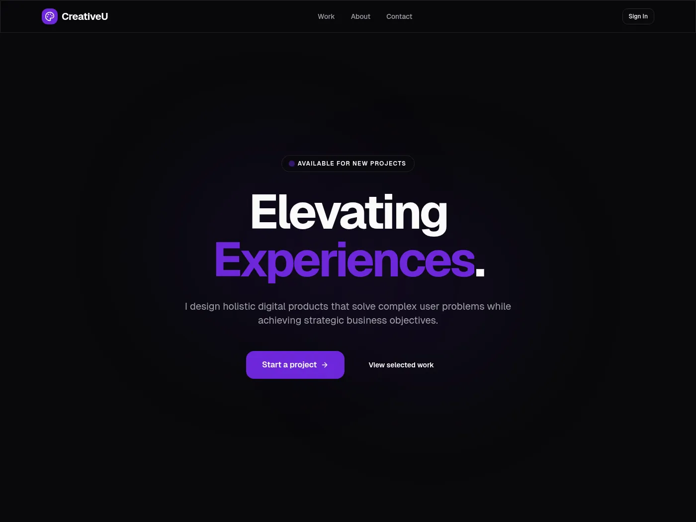 CreativeU UX Case Studies
