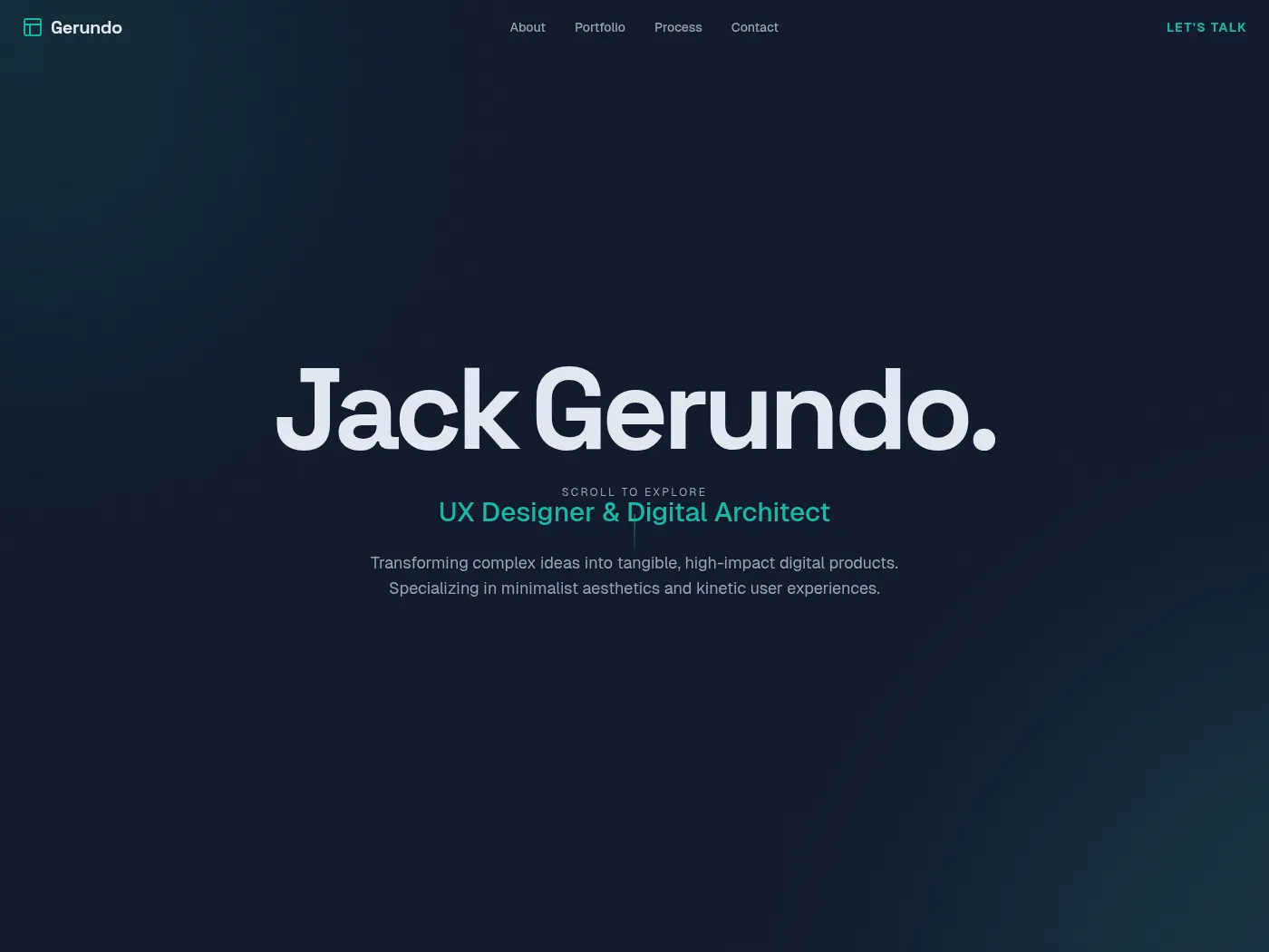 Energetic UX Portfolio