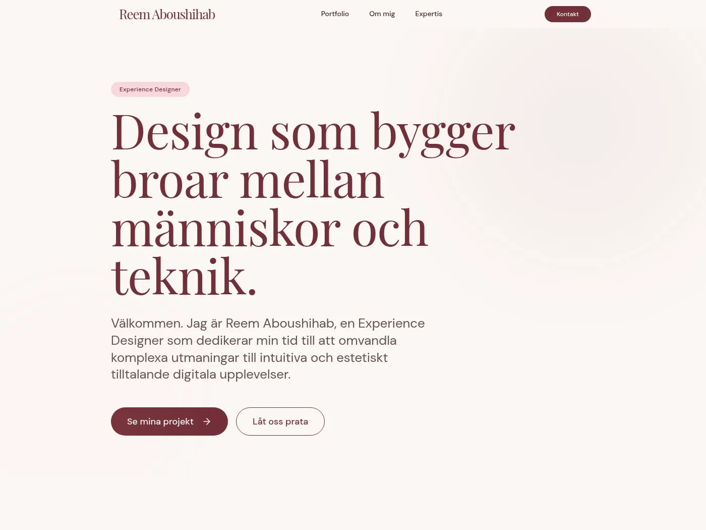 Reem UX Portfolio