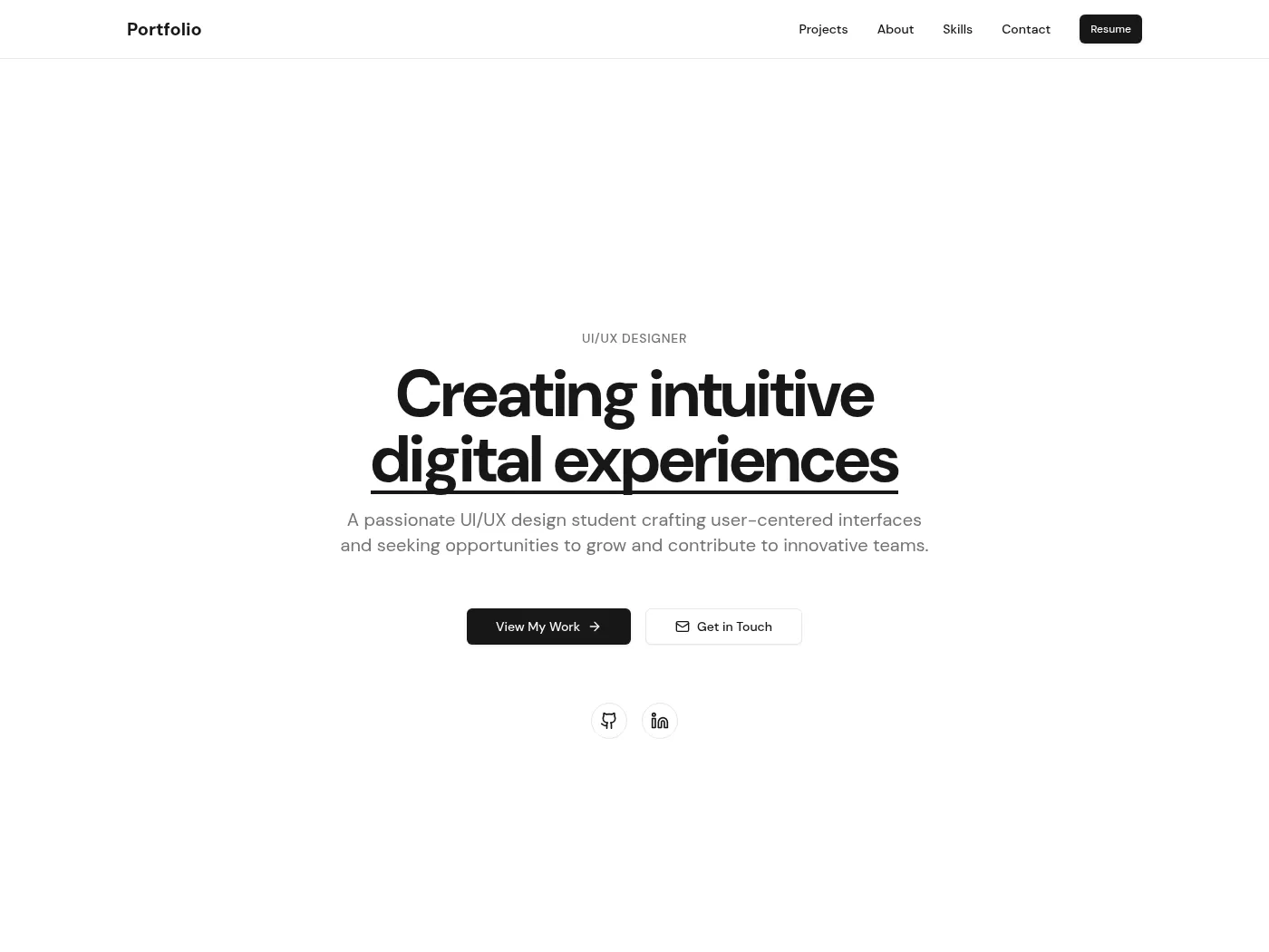 UXfolio