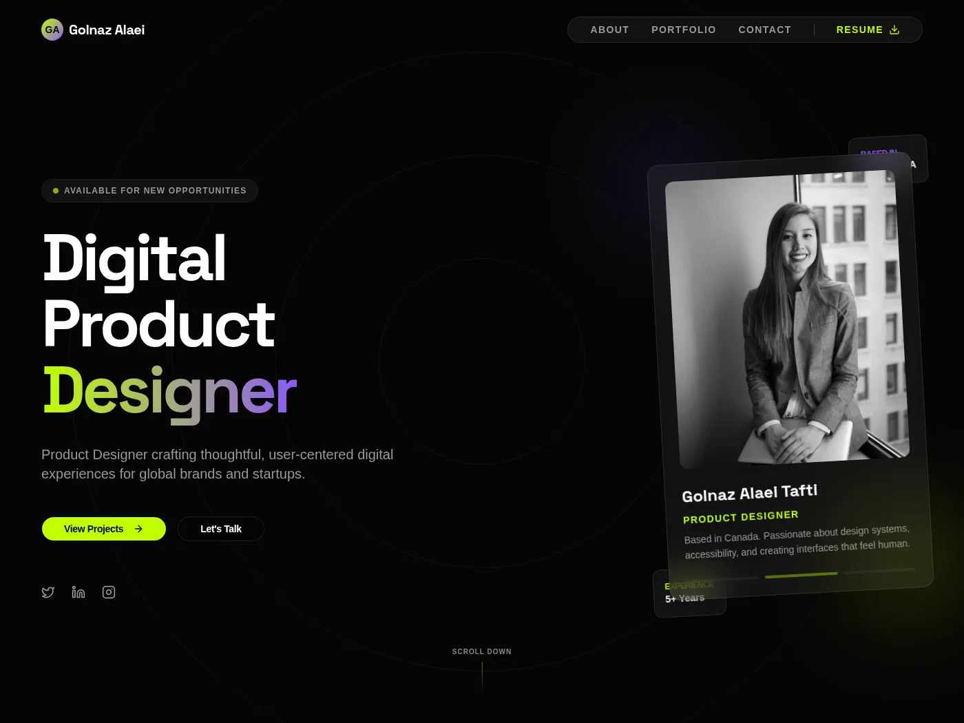 UXfolio Portfolio Site