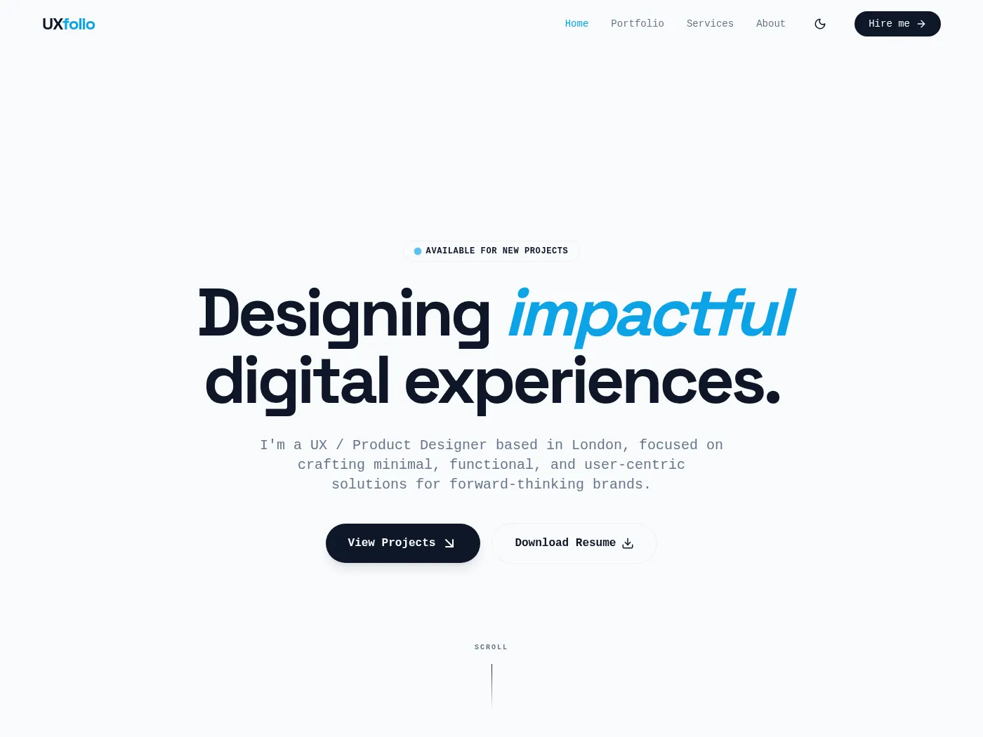 UXfolio Pro
