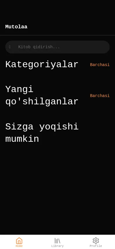 Uzbek Quran Mobile App