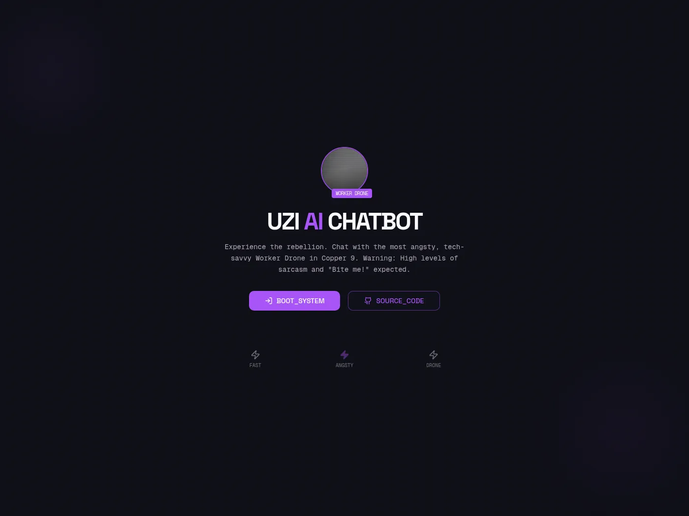 Uzi AI Chatbot