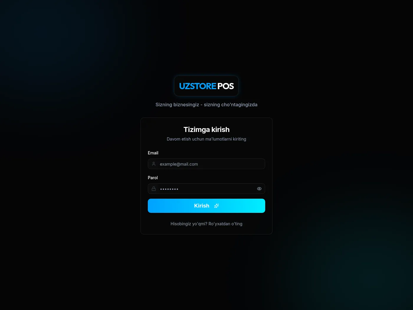 UzStore POS