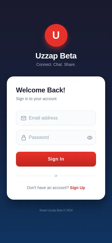 Uzzap Beta Mobile Clone