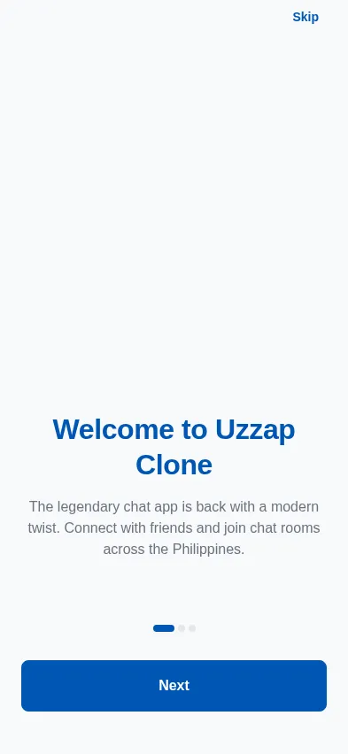 Uzzap Beta Chat Clone