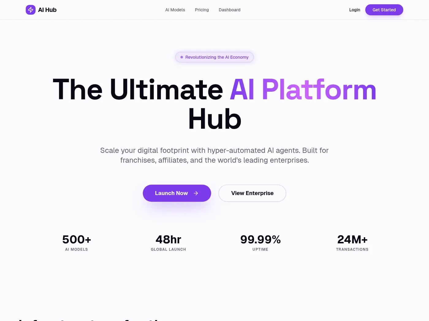 V0 AI Platform Hub
