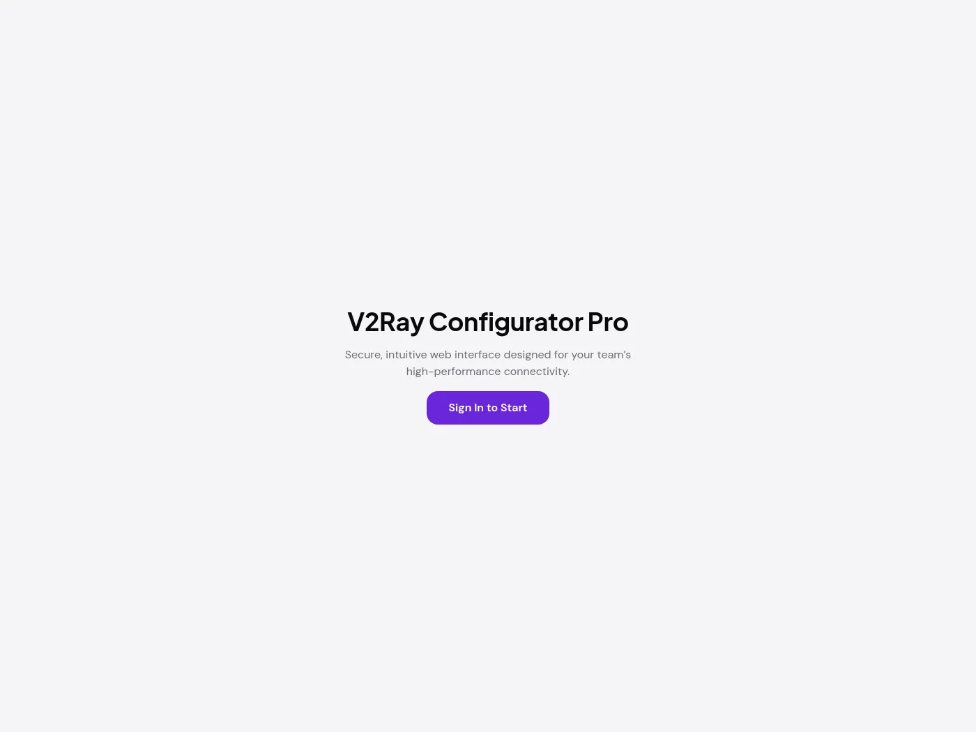 V2Ray Configurator Pro