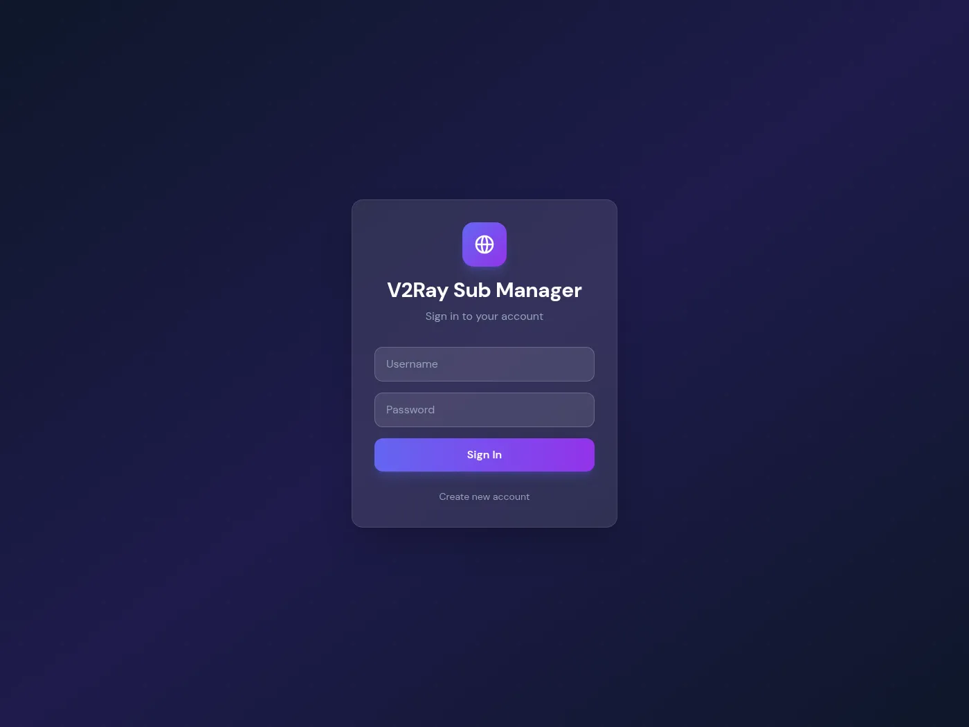 V2ray Sub Manager