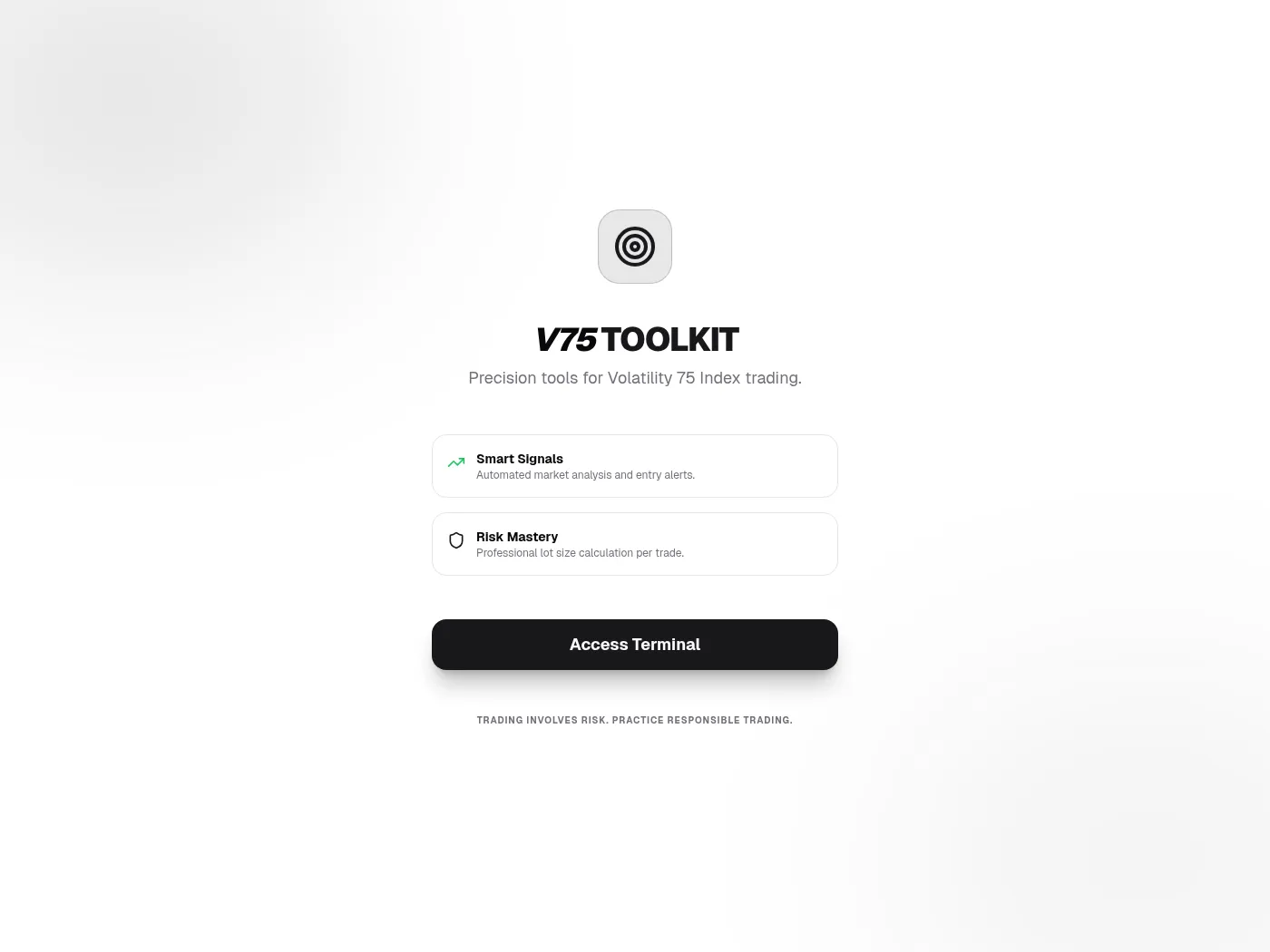V75 Trading Toolkit