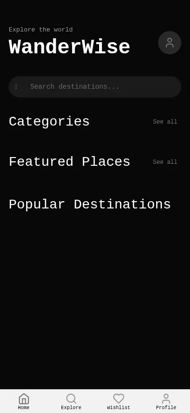 WanderWise Mobile