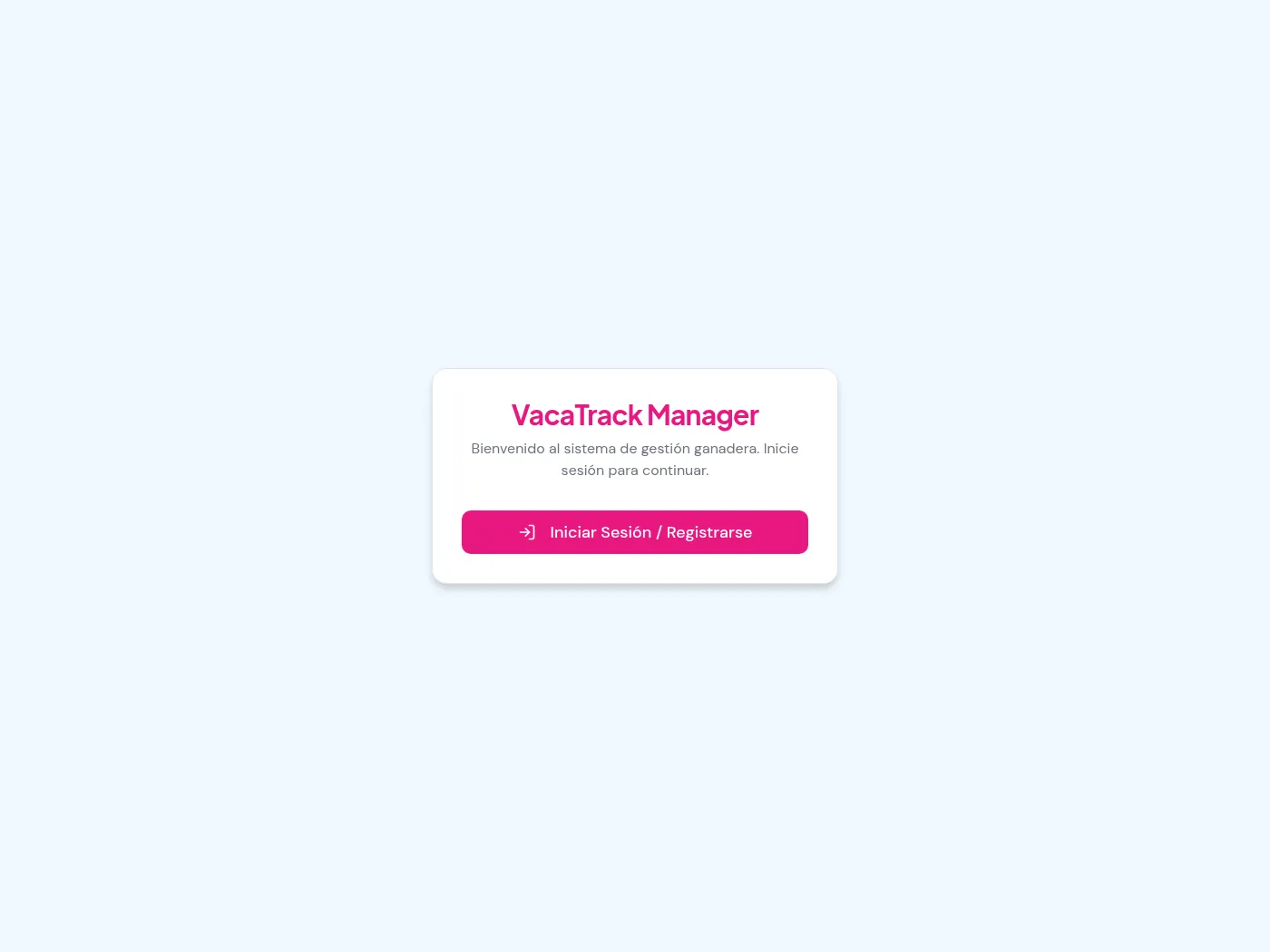 VacaTrack Manager
