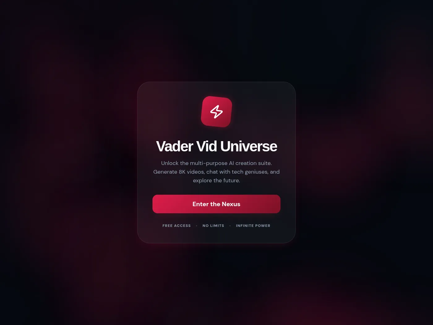 Vader Vid Universe
