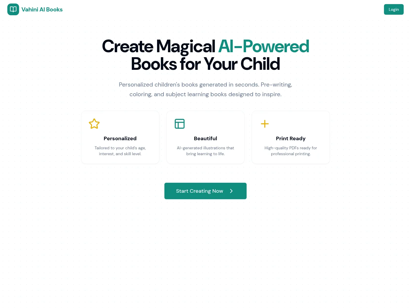 Vahini AI Book PWA