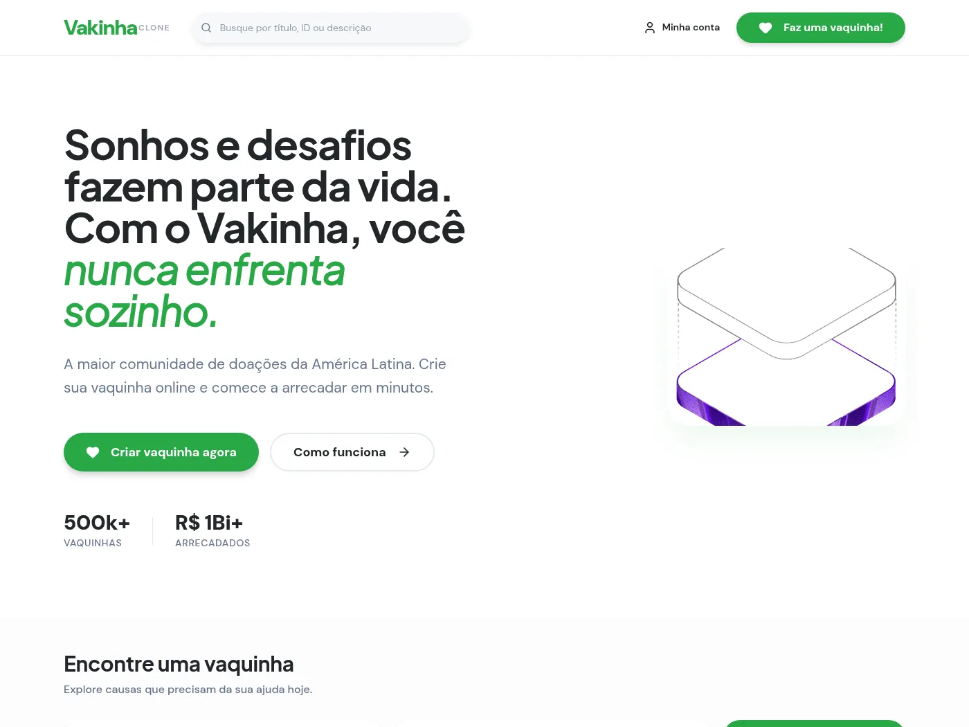 Vakinha Clone
