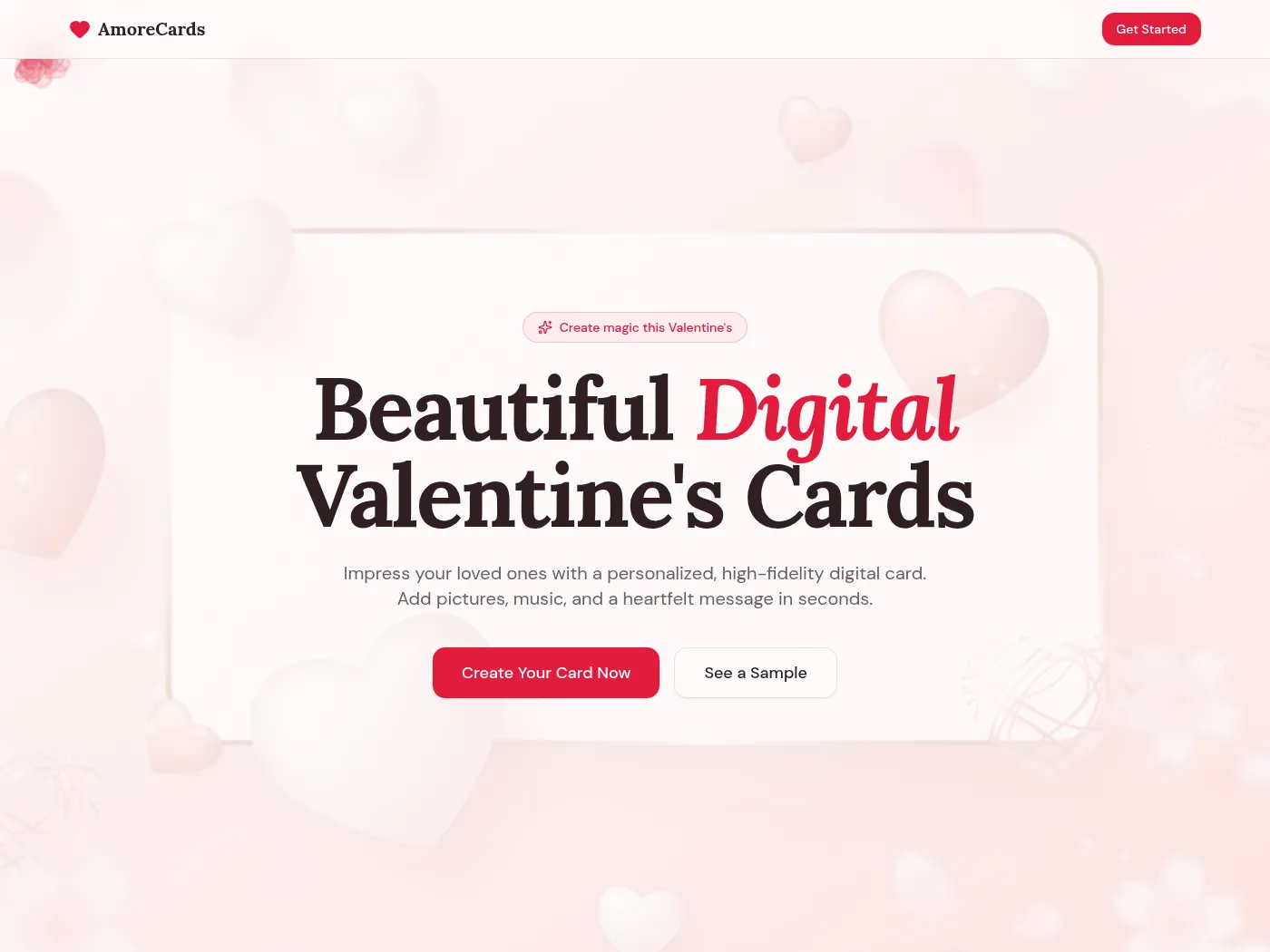 Valentine Card Showcase