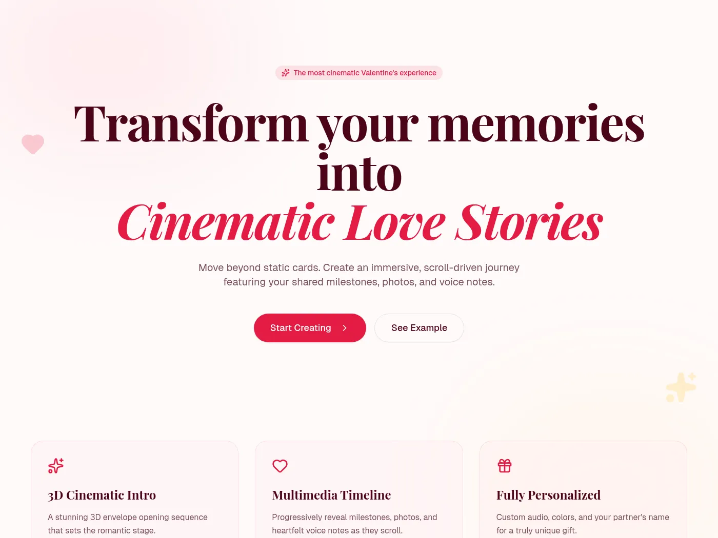 Cinematic Valentine Link