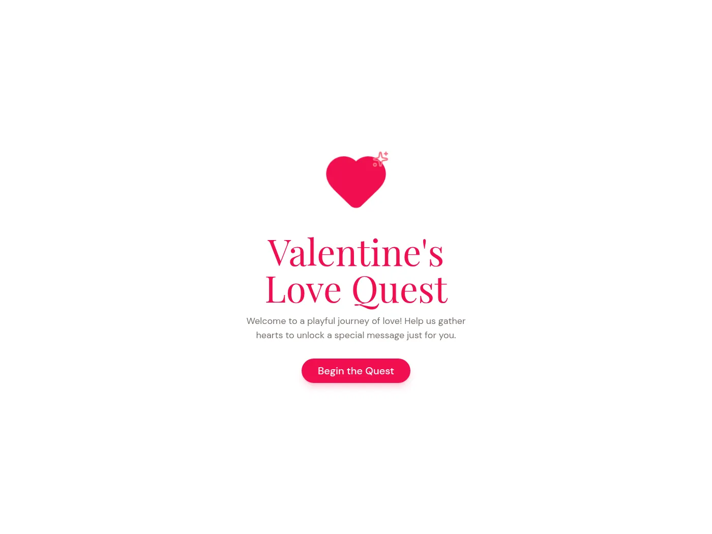 Valentine Game Fun