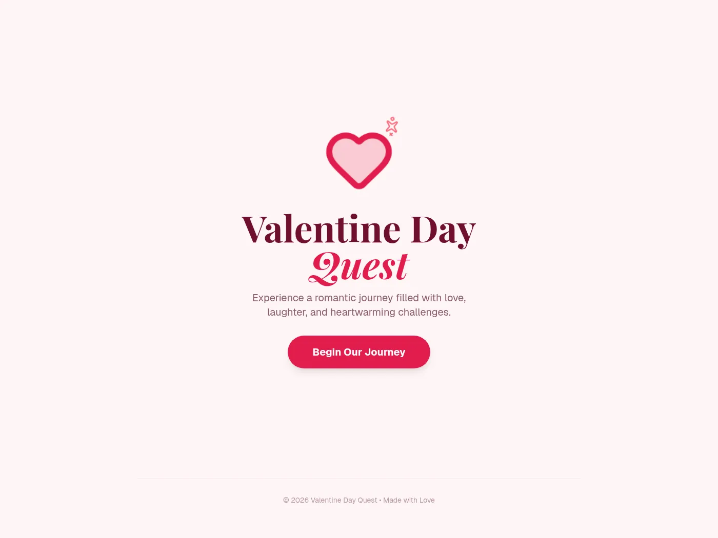 Valentine Game Quest