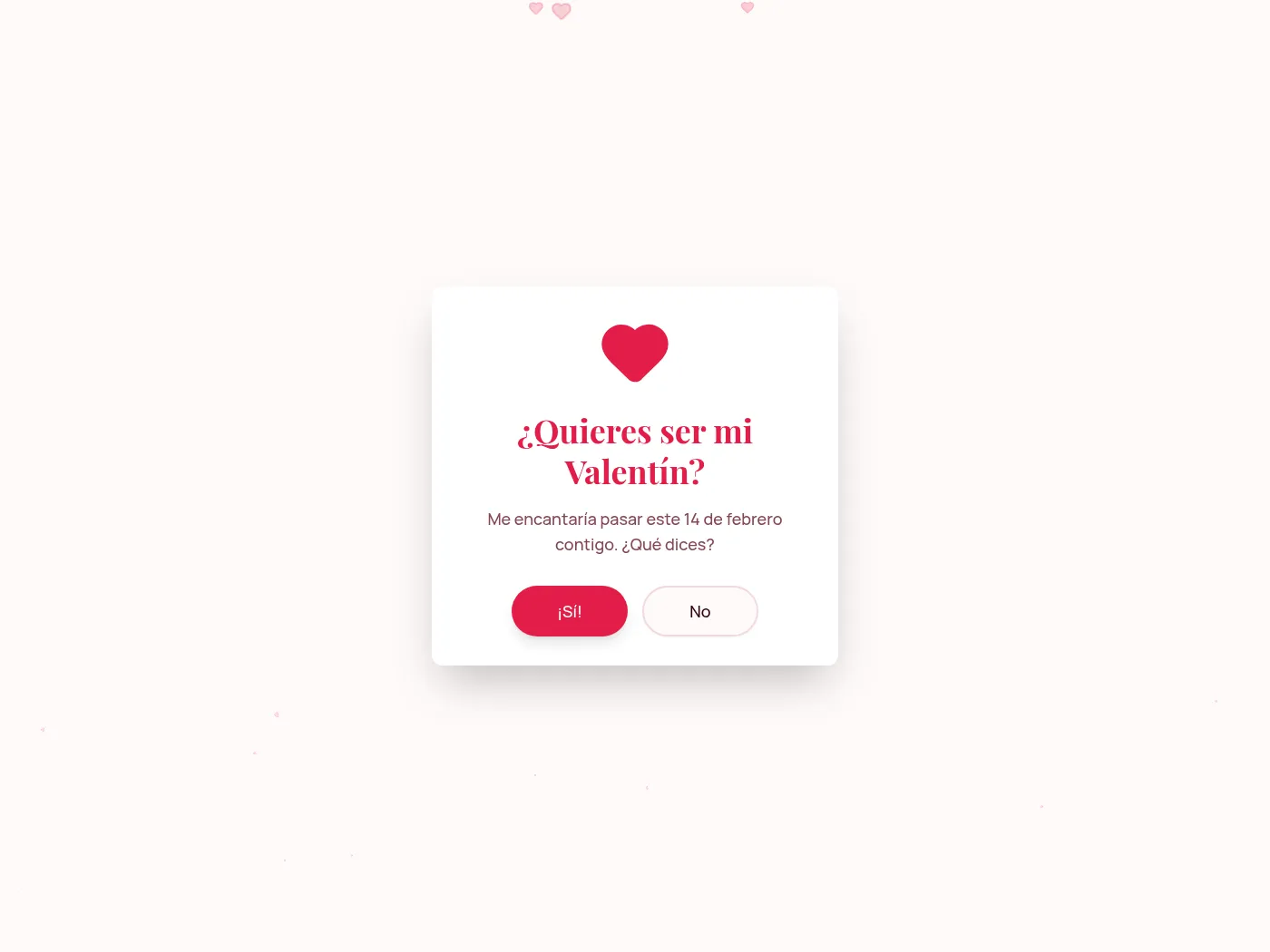 Valentine Date Invite