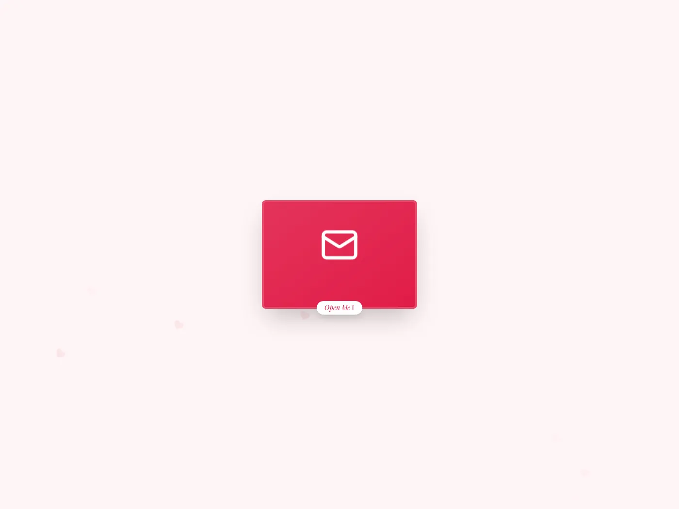 Valentine Love Card
