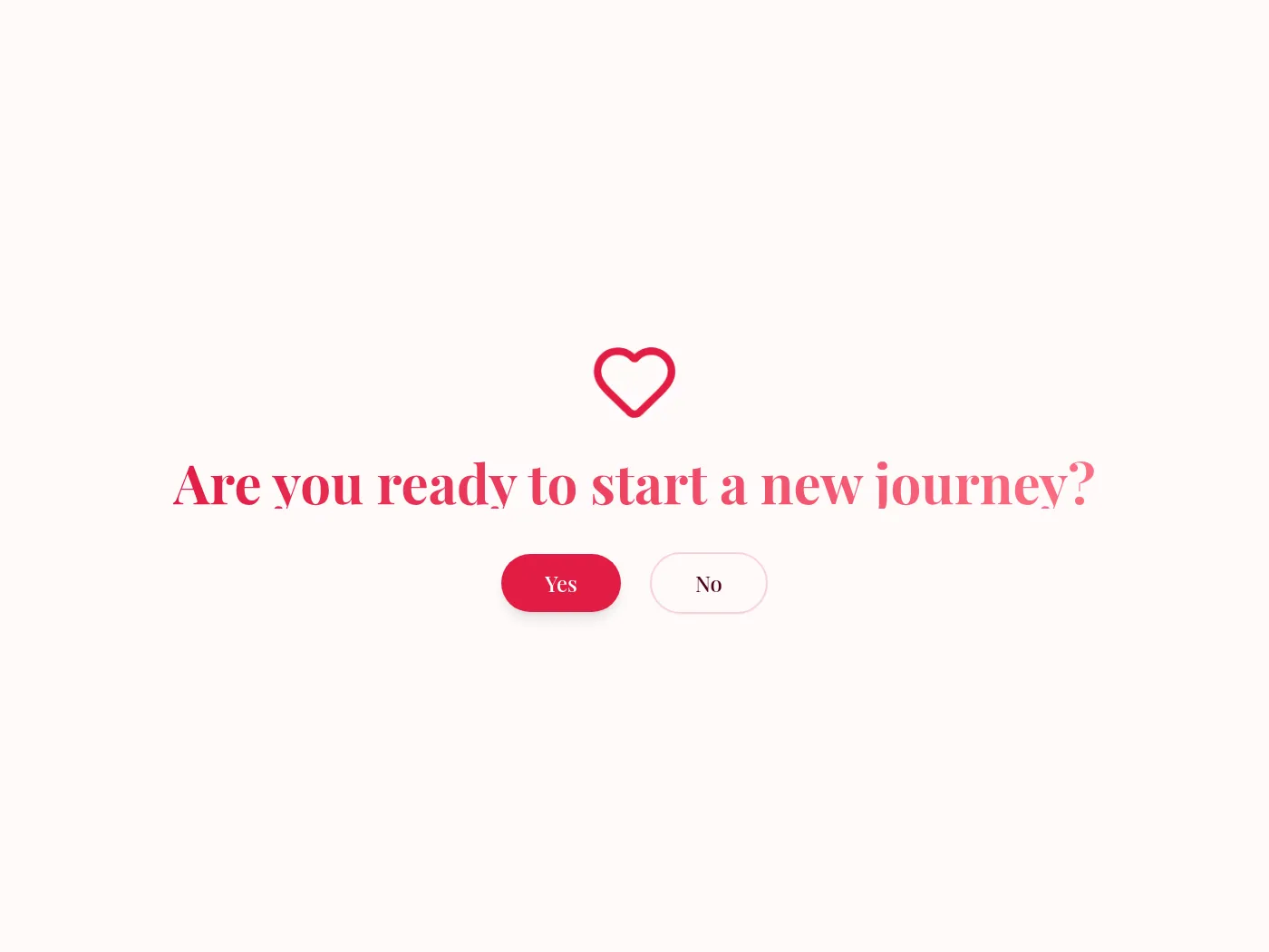 Love Journey Interactive Site