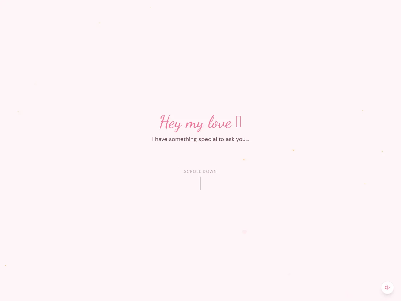 Valentine Love Letter Web