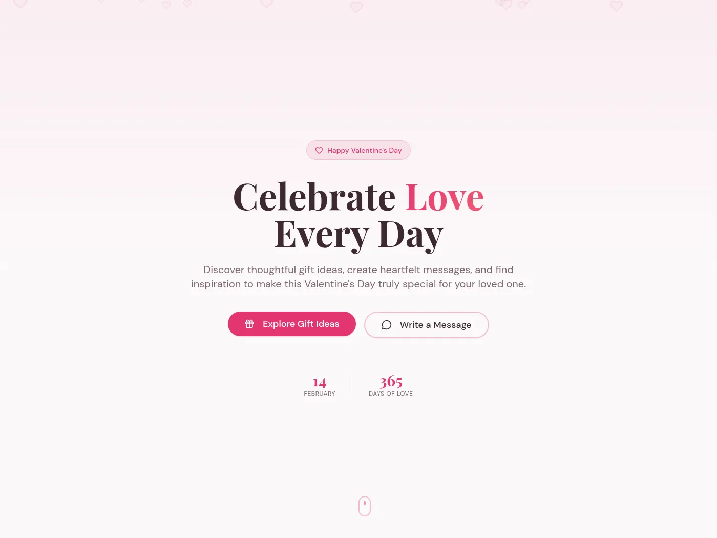 Valentine's Day Hub