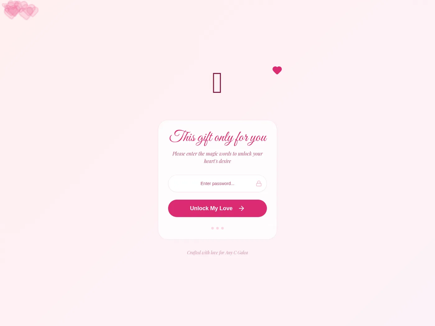 Pink Tulip Valentine