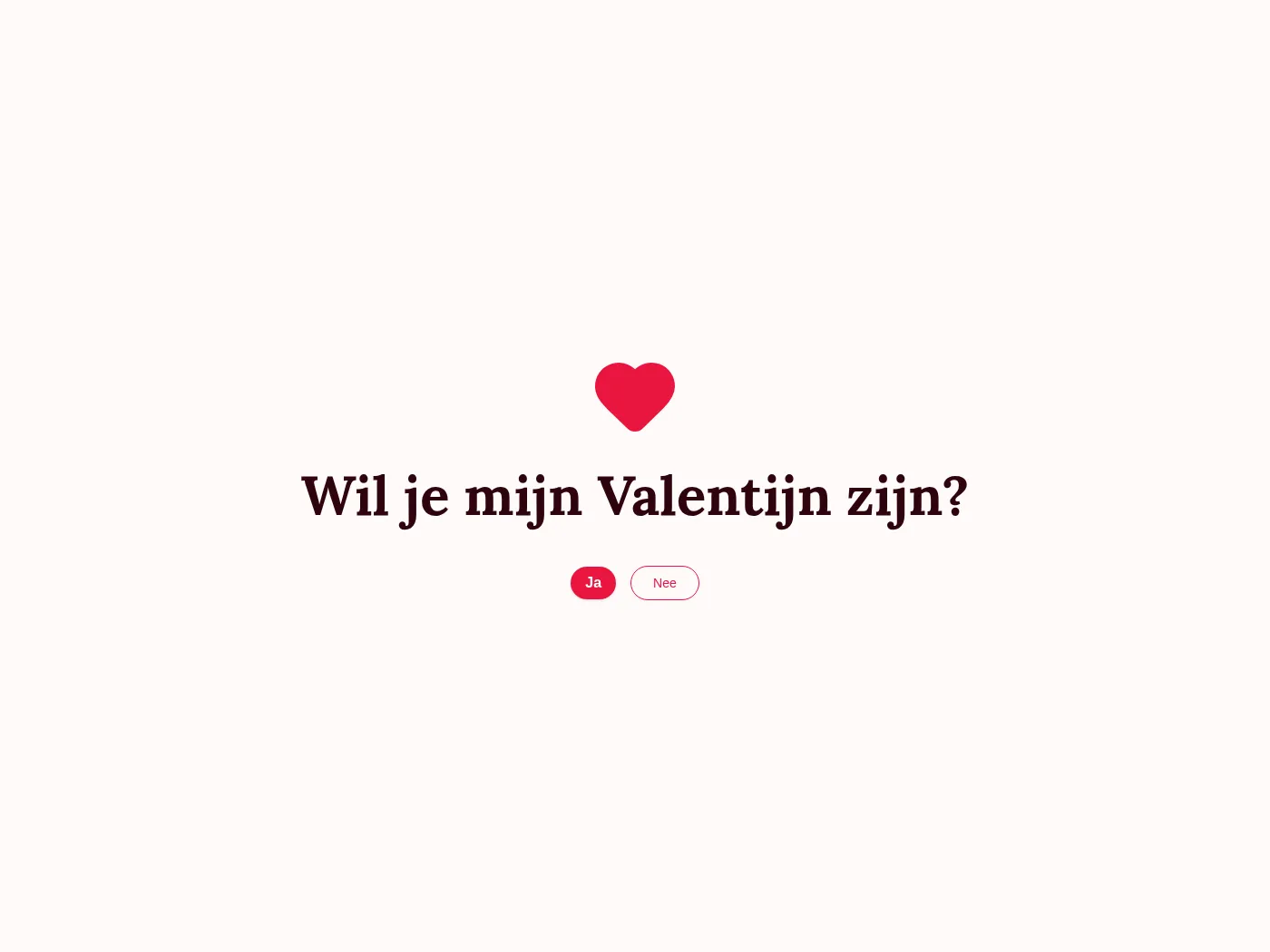 Valentine Yes App