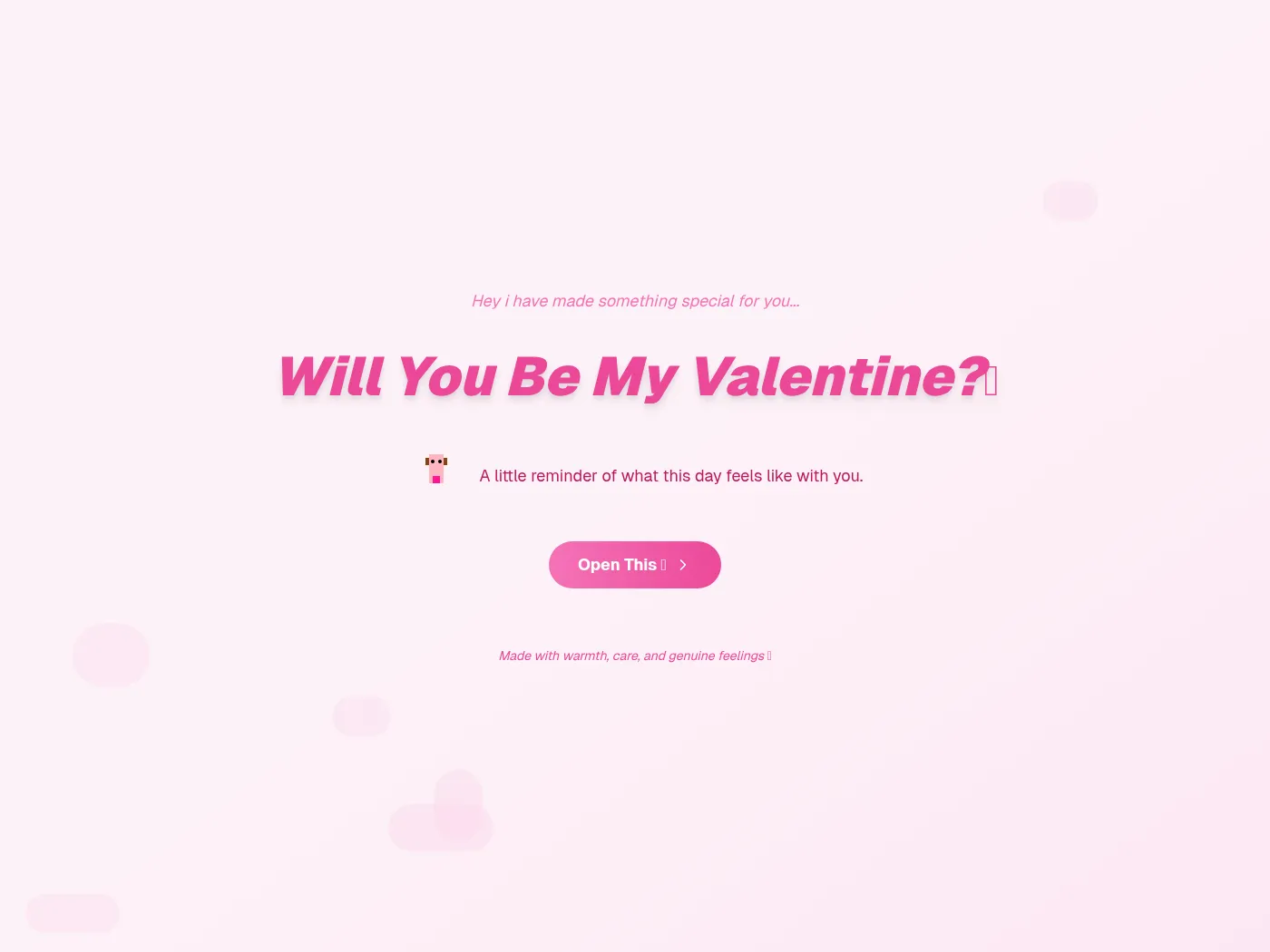 Valentined Web Demo