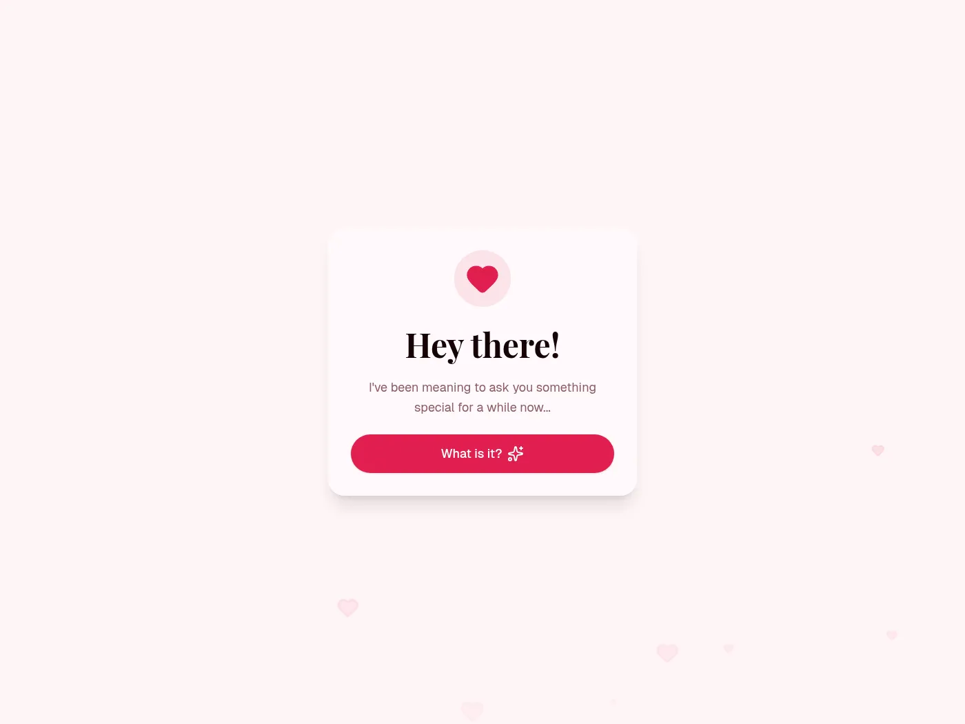 Valentine's Crush Game