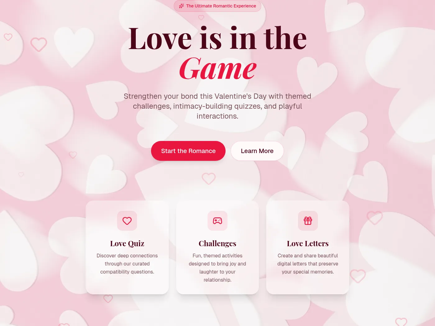 Valentine’s Day Game