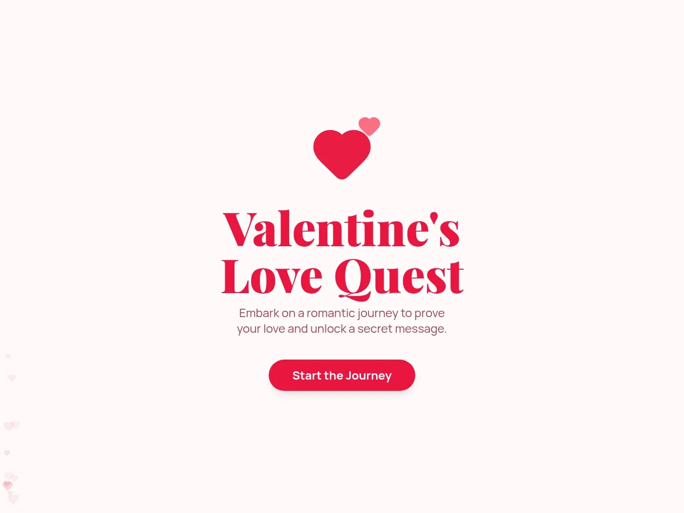 Valentine's Love Game