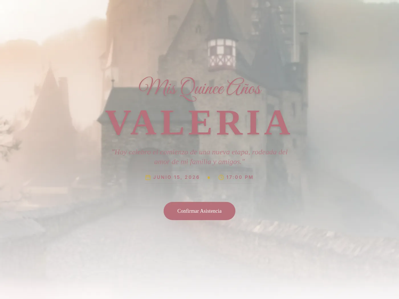 Valeria XV Celebration