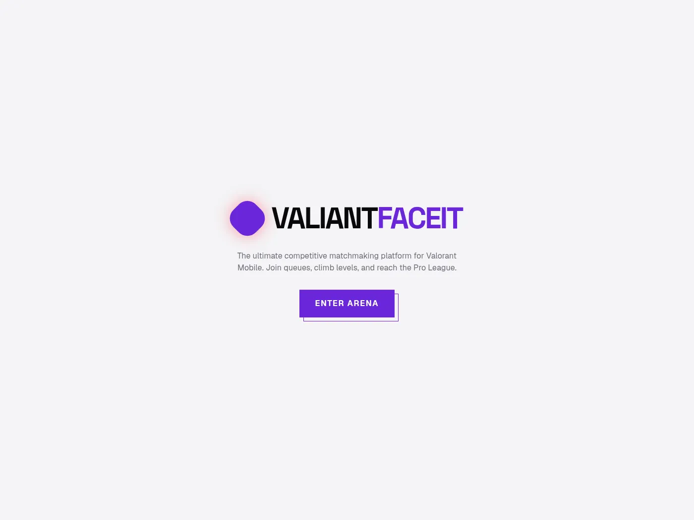 ValiantFaceit Platform