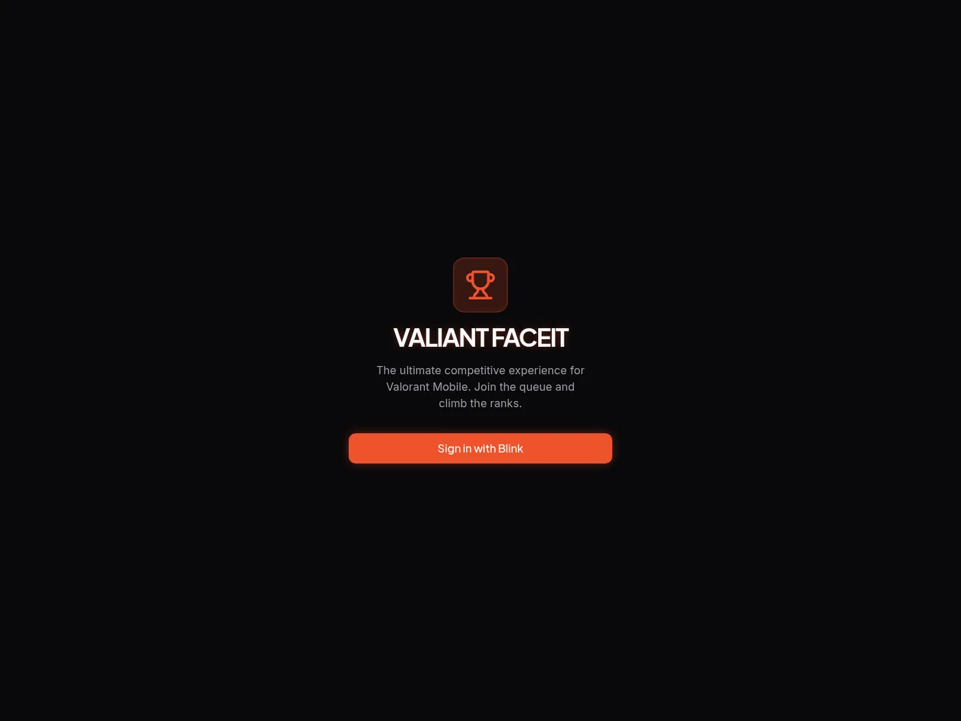 ValiantFaceit Esports Platform